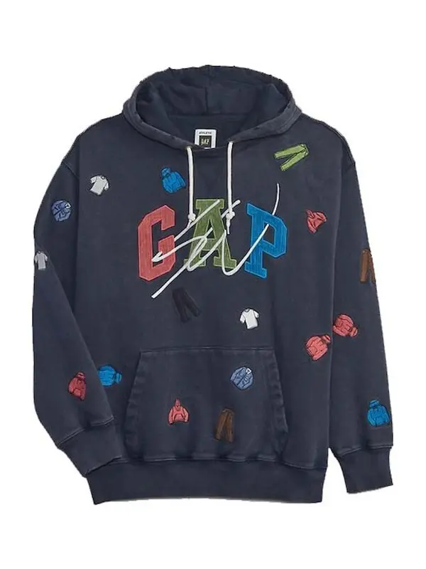 Gap Reissue × Sean Wotherspoon Embroidered Arch Logo Hoodie