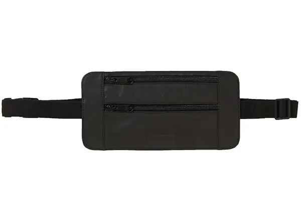 Supreme Leather Waist/shoulder Pouch - Black
