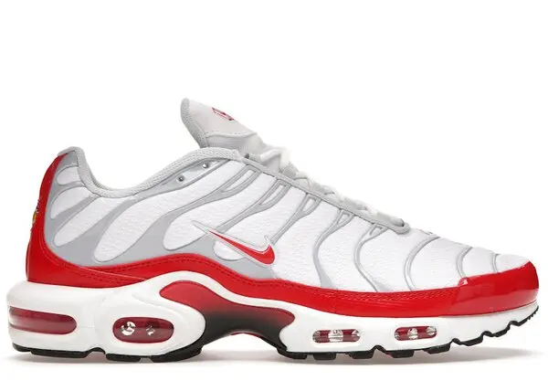 Nike Air Max Plus Am1 University - White/grey/red