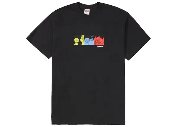 Supreme Life Tee Shirt - Black