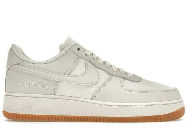 Nike Air Force 1 Low Gore-tex Sneakers - Phantom/white/gum Medium Brown