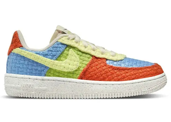 Nike Air Force 1 Low Next Nature Sneakers - University Blue/volt/orange