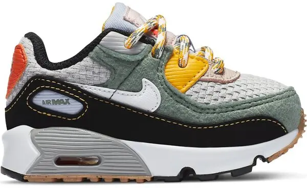 Nike Air Max 90 Buckle - Spiral Sage/black/university Gold