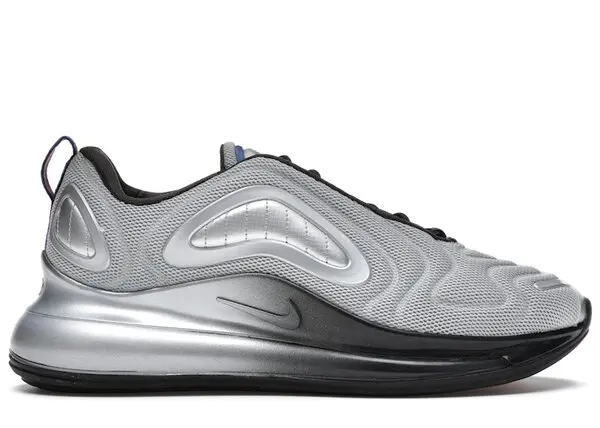Nike Air Max 720 Sneakers - Metallic Silver/cosmic Clay/hyper Royal