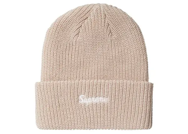 Supreme Loose Gauge Beanie - Taupe