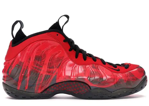 Nike Air Foamposite One Doernbecher 15th Anniversary Sneakers - Challenge Red/black