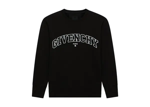 Givenchy College Slim Fit Crewneck Sweatshirt