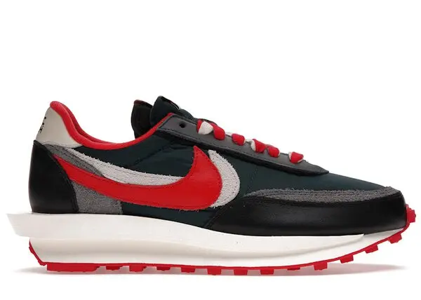 Nike Ldwaffle Sacai Undercover Sneakers - Midnight Spruce/pale Ivory/dark Grey