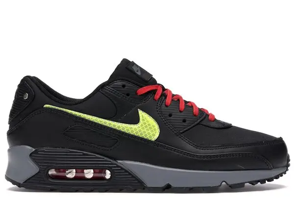 Nike Air Max 90 City Pack Nyc - Black/smoke Grey/university Red