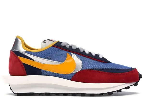 Nike Ld Waffle Sacai Sneakers - Varsity Blue/del Sol/varsity Red