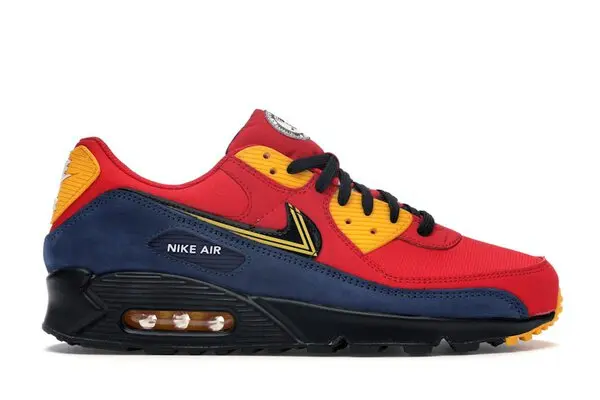 Nike Air Max 90 City Pack London - University Red/university Gold/midnight Navy Blue