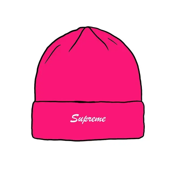 Supreme Loose Gauge Beanie - Pink