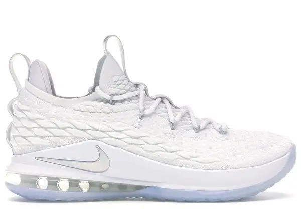 Nike Lebron 15 Low - White/metallic Silver