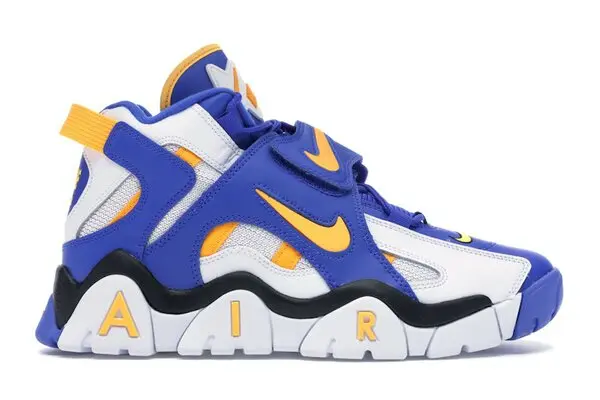 Nike Air Barrage Mid Rams - White/laser Orange/racer Blue