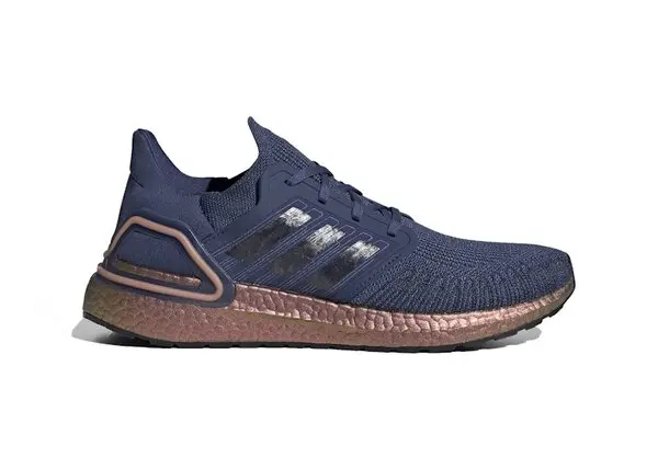 Adidas Ultra Boost 20 Sneakers - Tech Indigo/legend Ink/signal Coral