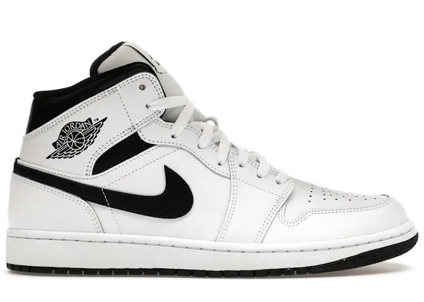 JORDAN 1 Mid Reverse Panda - White/black
