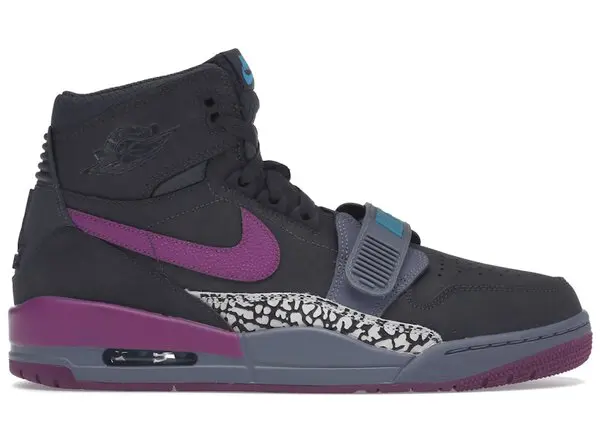 JORDAN Legacy 312 High-top Sneakers - Dark Grey/purple/slate