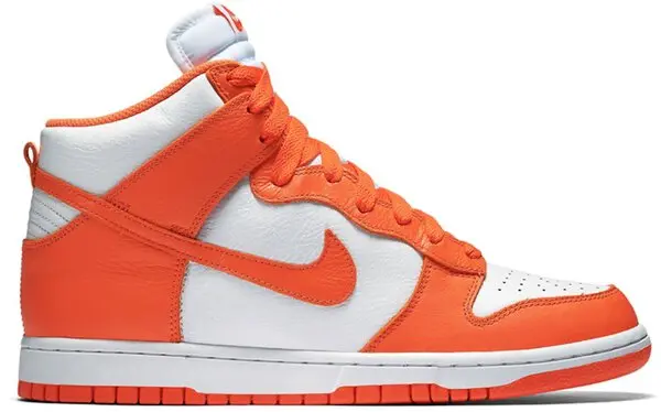 Nike Dunk High Syracuse Sneakers - White/orange/blaze