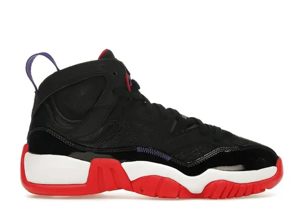 JORDAN Jumpman Two Trey Raptors Sneakers - Black/true Red/dark Concord