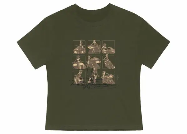 JORDAN X Travis Scott Cactus Jack The Rider Babydoll Tee Shirt