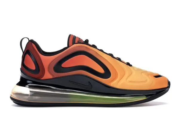 Nike Air Max 720 Sunrise Sneakers - Team Orange/black/laser Orange