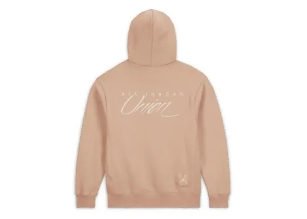 JORDAN X Union Mj Fleece Hoodie - Bio Beige/coconut Milk
