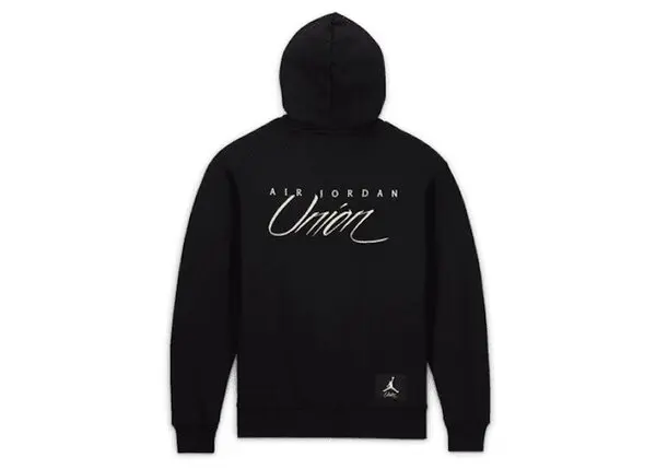 JORDAN X Union Mj Fleece Hoodie - Black/coconut Milk