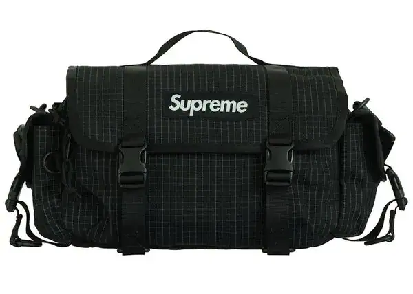 Supreme Mini Duffle Bag - Black | Editorialist