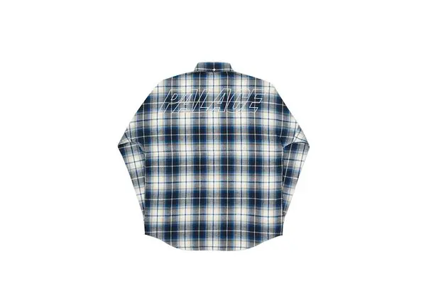 PALACE Lumber Yak Shirt - Blue/white