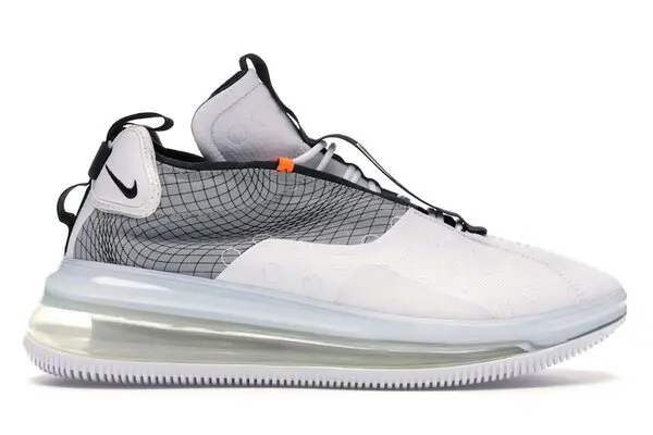 Nike Max 720 Waves Sneakers - White/wolf Grey/total Orange