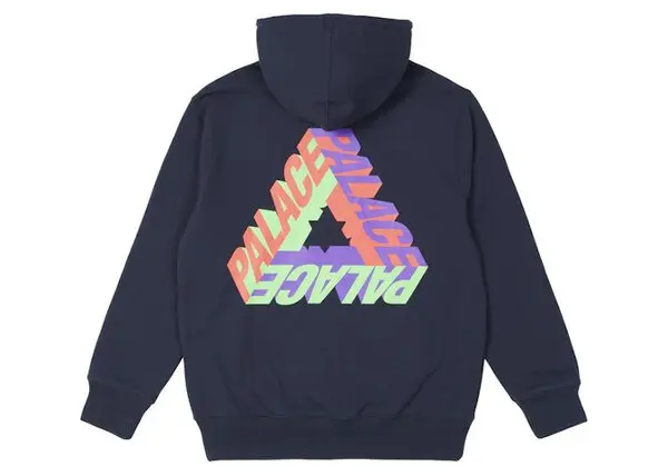 PALACE P3d Hood - Navy Blue