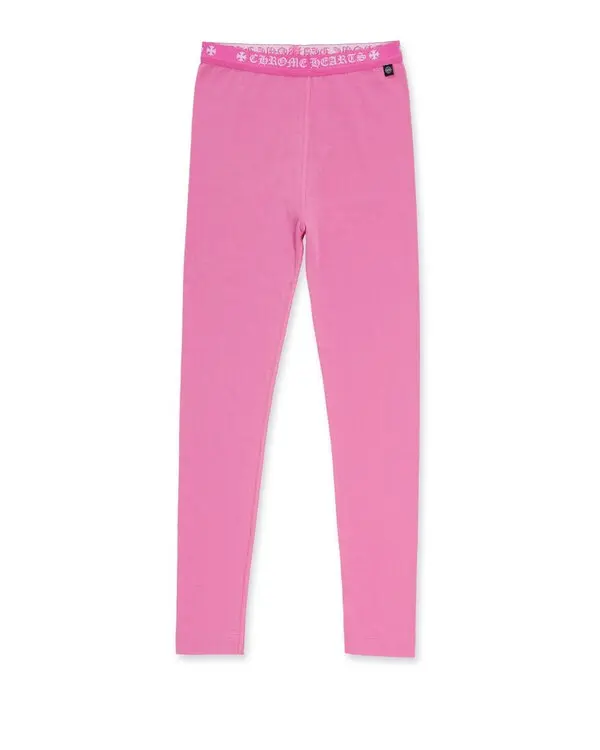 Chrome Hearts Logo Leggings - Pink