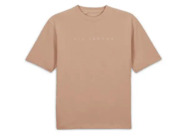 JORDAN X Union Mj Short Sleeve Tee Shirt - Bio Beige/coconut Milk