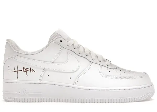 Nike Force 1 Low Travis Scott Cactus Jack Utopia Edition - White