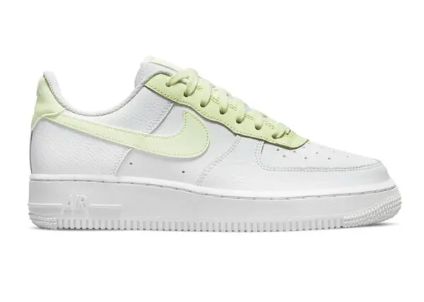 Nike Air Force 1 Low '07 Sneakers - White/lime