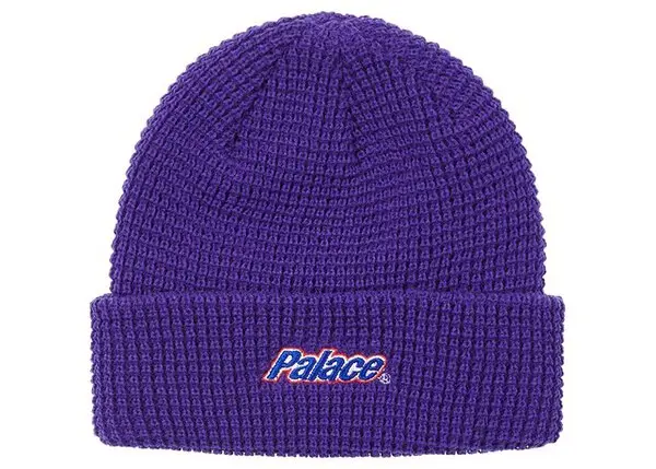 PALACE Lowercase Font Beanie - Purple | Editorialist