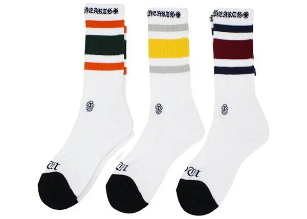 Chrome Hearts Miami Crew Socks - Multicolor