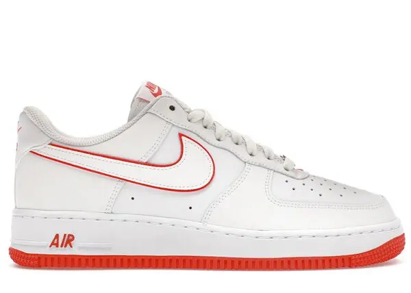 Nike Force 1 Low '07 - White/picante Red