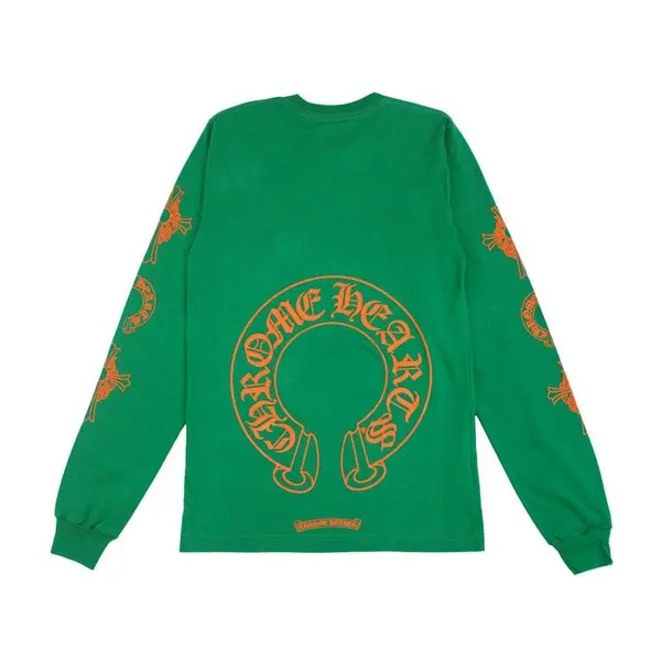 Chrome Hearts Horseshoe Long Sleeve T-shirt