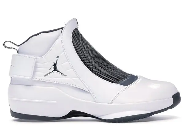 JORDAN 19 Retro - White/chrome/flint Grey