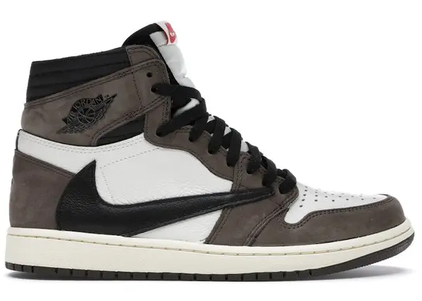 JORDAN 1 Retro High Travis Scott - Sail/black/dark Mocha