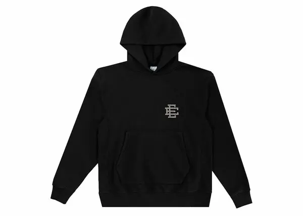 ERIC EMANUEL Ee Basic Swarovski Hoodie - Black