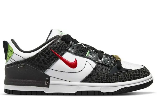 Nike Dunk Low Disrupt 2 Just Do It Snakeskin Sneakers