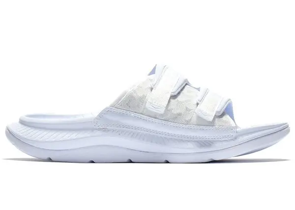 Hoka One One Hoka Ora Luxe Slides - White