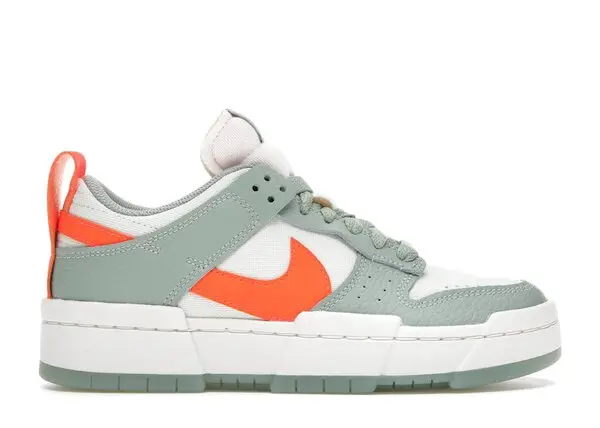 Nike Dunk Low Disrupt Sneakers - Sea Glass/hyper Crimson/steam