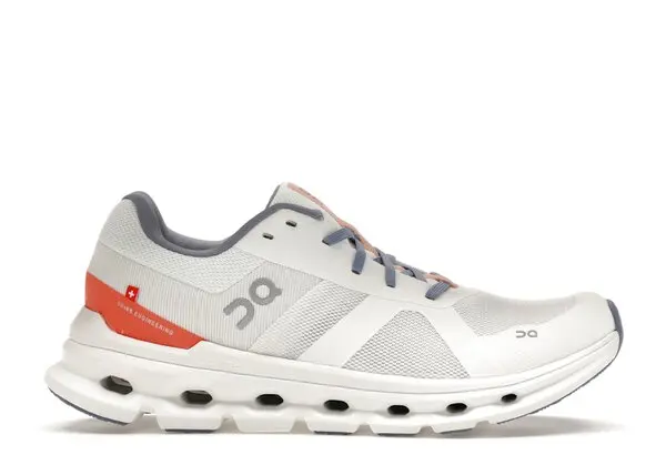 On Running Cloudrunner - Undyed White/flame