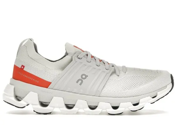 On Cloudswift 3in Sneakers - Ivory/flame