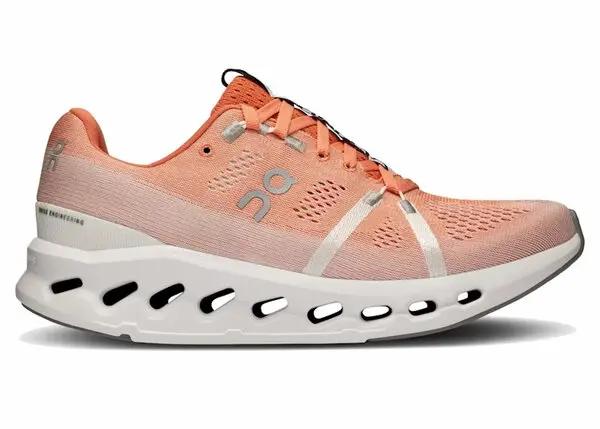 On Running Cloudsurfer Sneakers - Flame/white