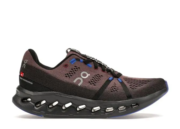 On Running Cloudsurfer - Black/cobalt Blue