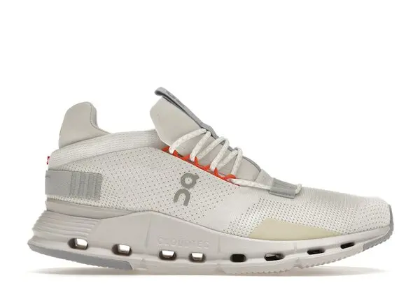 On Cloudnova Sneakers - White/glacier